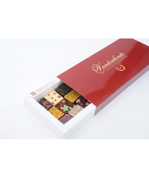 Assortiment de pralines en boite